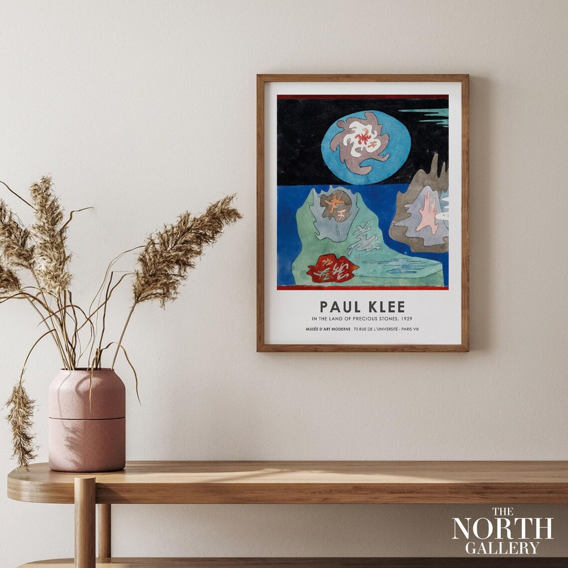 PosterArt Paul Klee Poster Wall Art, In The Land of Precious Stones ...