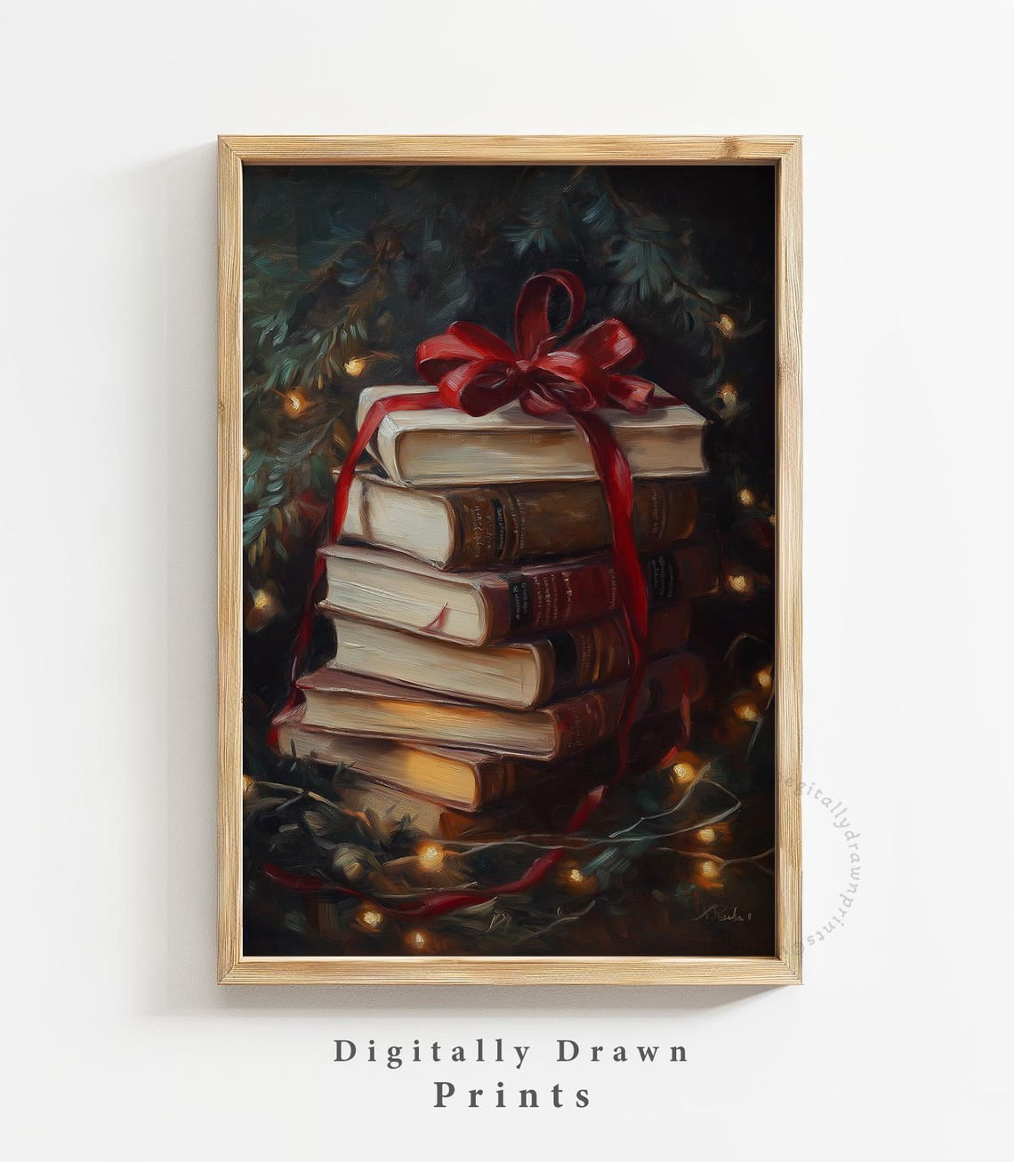 PosterArt Rustic Winter Holiday Poster, Vintage Farmhouse Wall Art ...