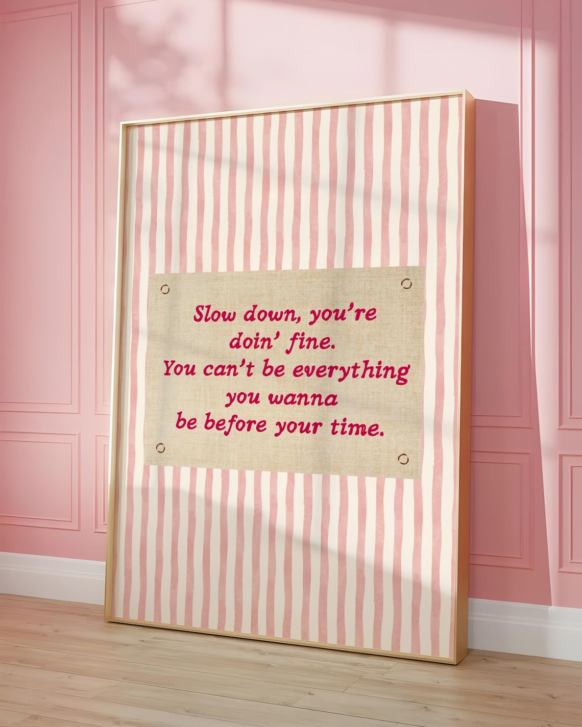 PosterArt Vienna Song Lyric Poster, Slow Down You’re Doing Fine ...