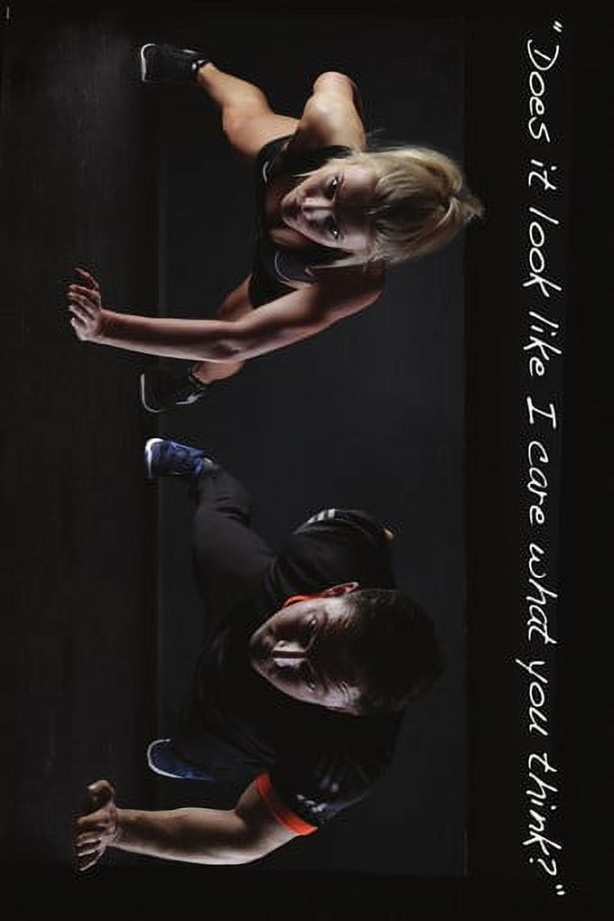 PosterMerchant GET Stronger Fitness Quote Push-UP Tough Girl Attitude ...