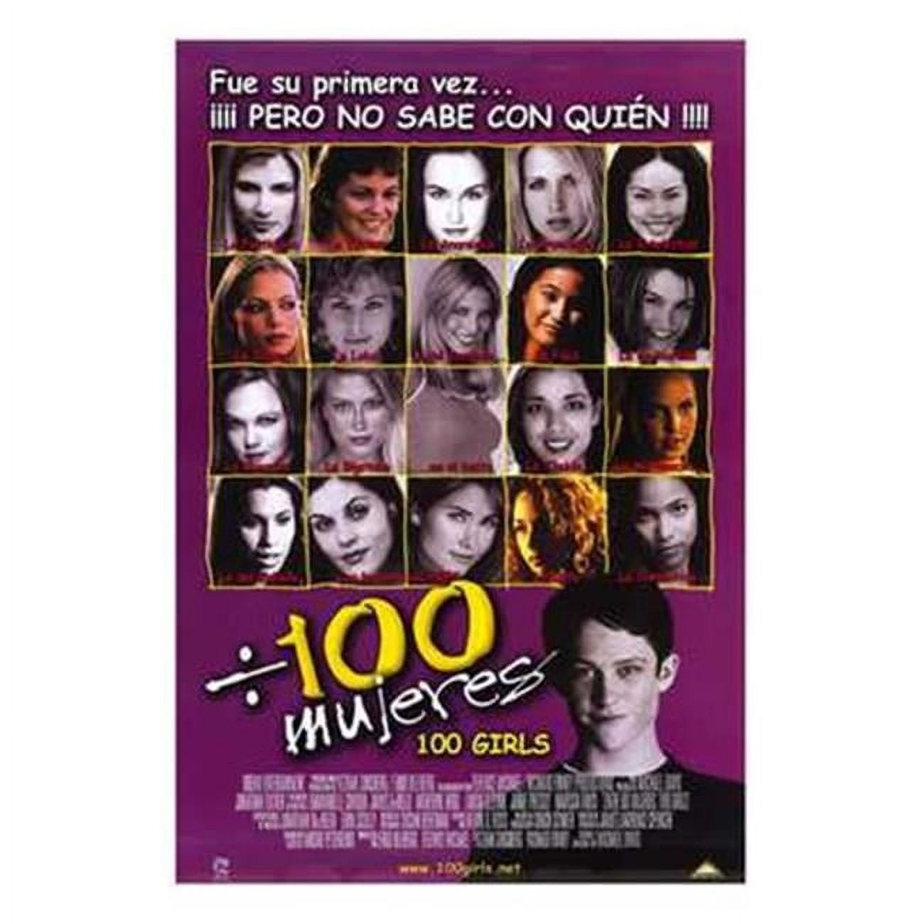 Posterazzi 100 Girls Movie Poster - 11 x 17 in. - Walmart.com