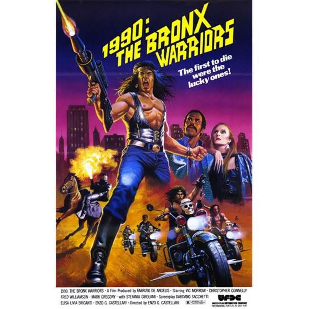 Posterazzi 1990 the Bronx Warriors Movie Poster - 11 x 17 in. - Walmart.com