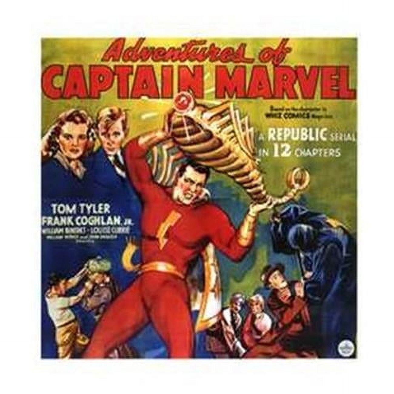 Posterazzi Adventures of Captain Marvel - Style C Movie Poster ...