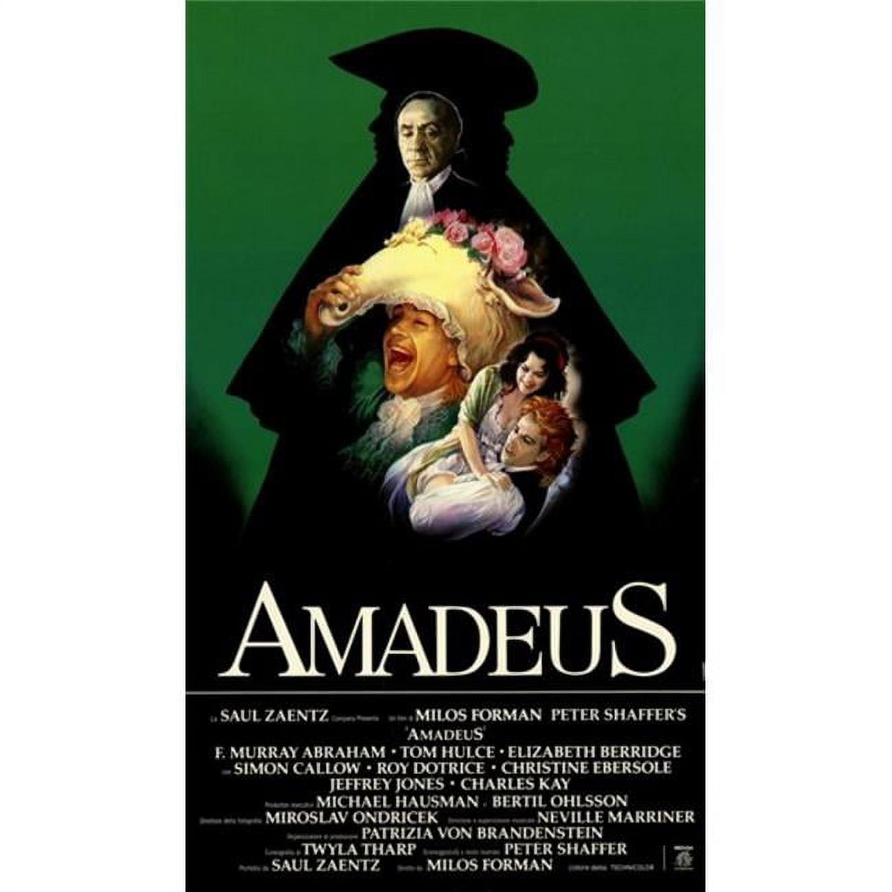 Posterazzi Amadeus Movie Poster - 11 x 17 in. - Walmart.com