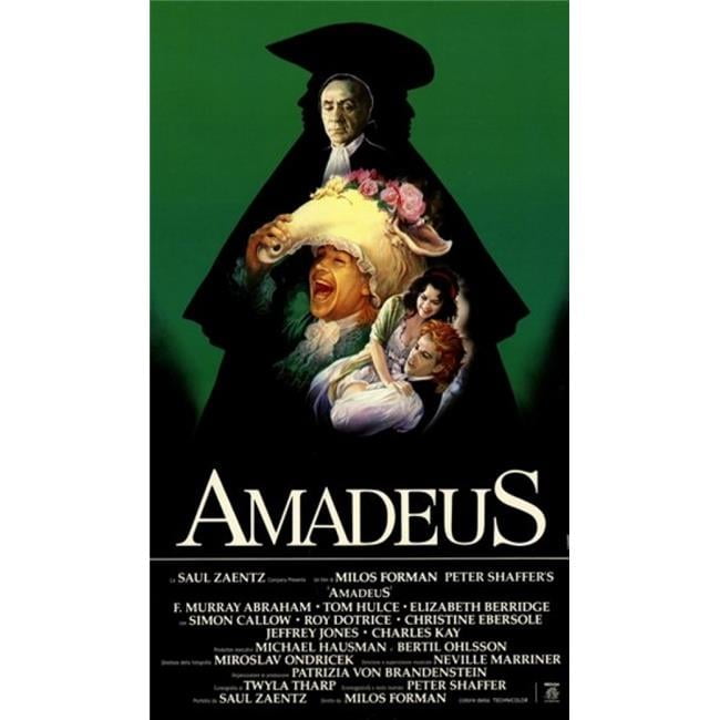 Posterazzi Amadeus Movie Poster - 11 x 17 in. - Walmart.com