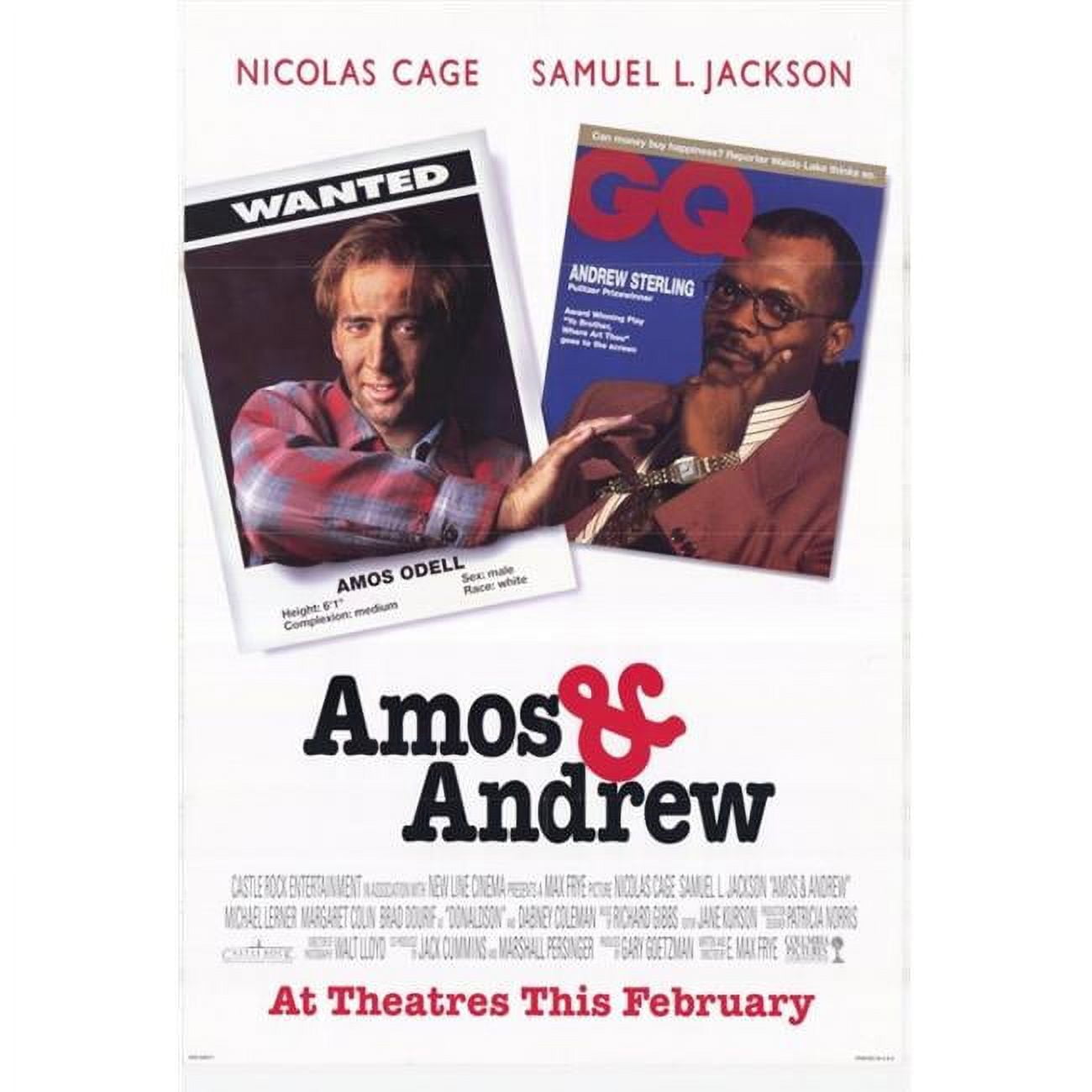 Posterazzi Amos & Andrew Movie Poster - 27 x 40 in. - Walmart.com