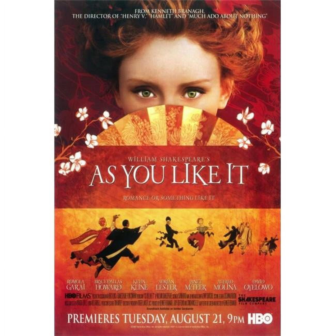 Posterazzi As You Like It Movie Poster - 27 x 40 in. - Walmart.com