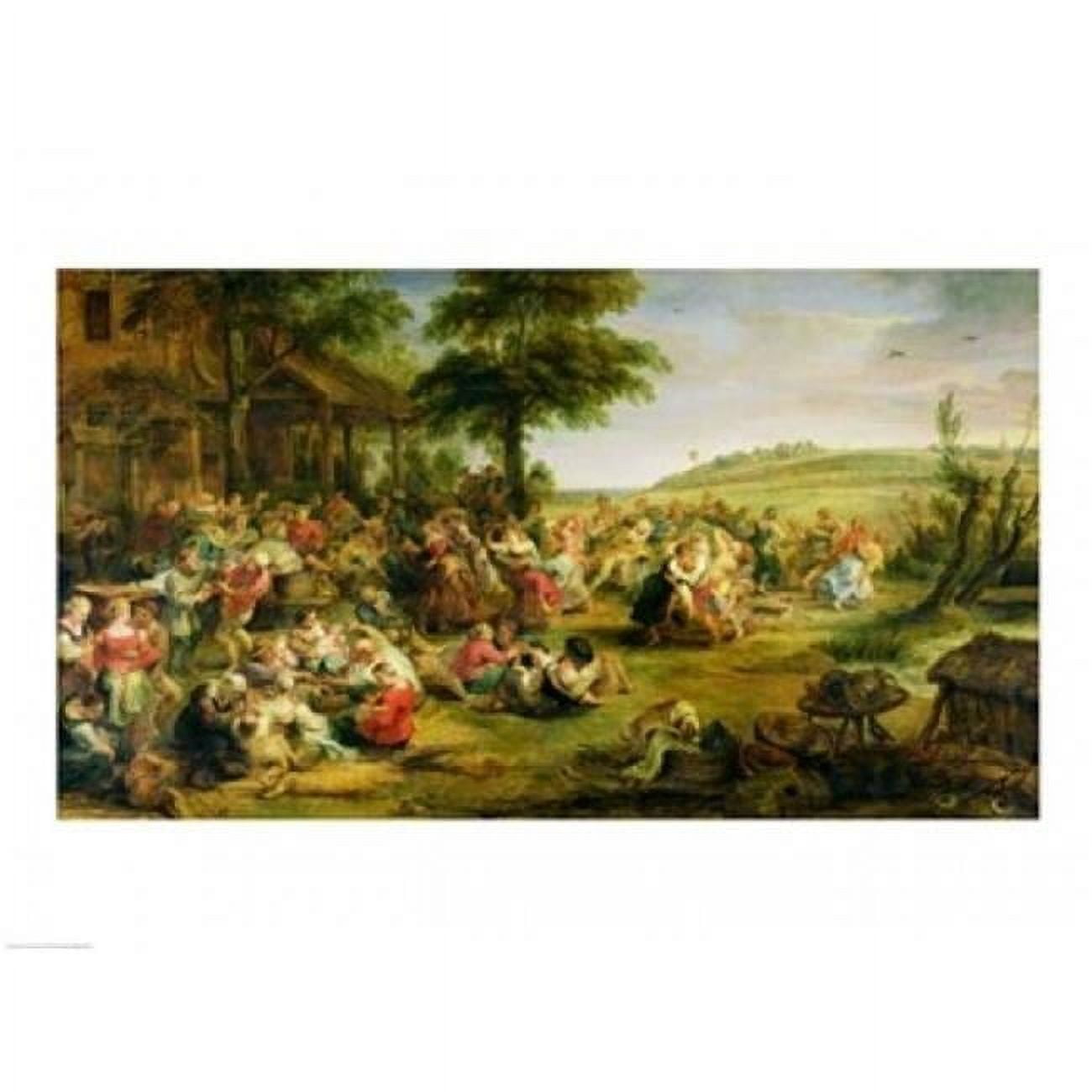 Posterazzi BALXIR24954LARGE The Kermesse Poster Print by Peter Paul ...