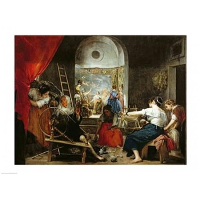 Posterazzi BALXIR91618 The Spinners Poster Print by Diego Velazquez ...
