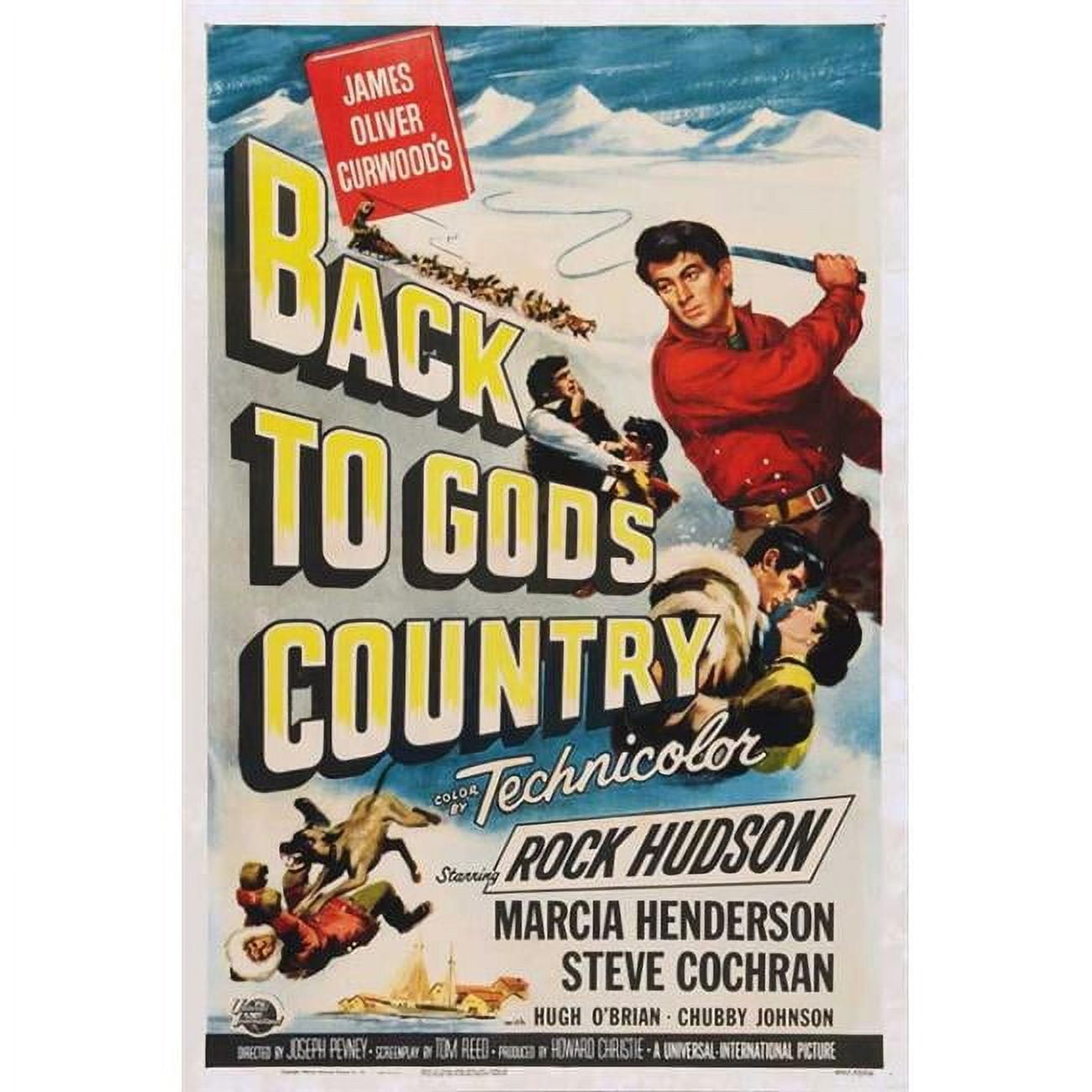 Posterazzi Back to Gods Country Movie Poster - 27 x 40 in. - Walmart.com