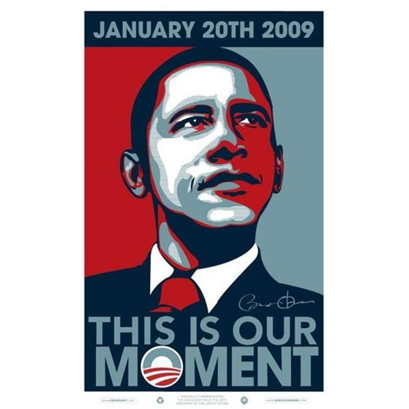 Posterazzi Barack Obama - Inauguration This is Our Moment Movie Poster ...