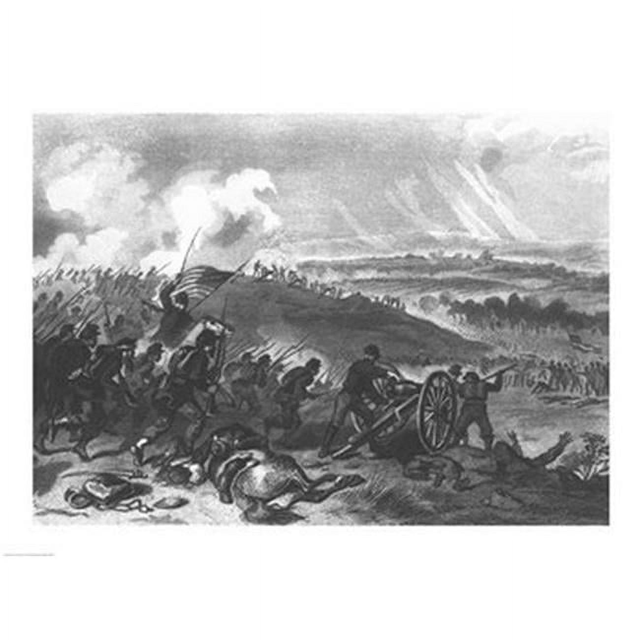 Posterazzi Battle of Gettysburg - Final Charge of The Union Forces at ...