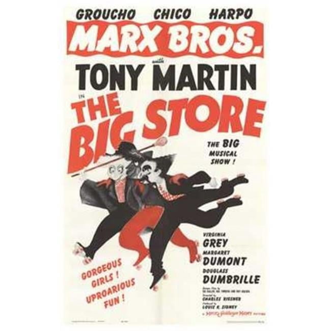 Posterazzi Big Store Movie Poster - 11 x 17 in. - Walmart.com