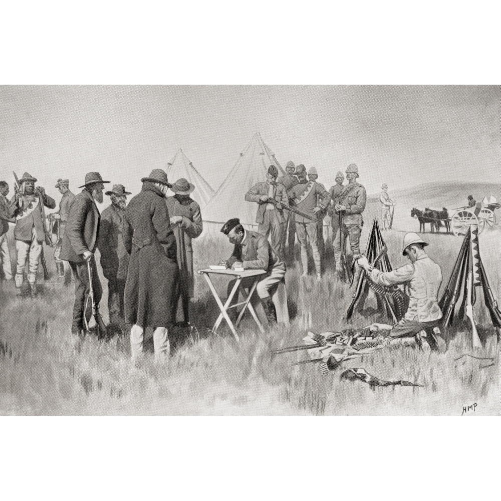 Posterazzi Boer Farmers Taking The Oath of Neutrality At Greylingstad ...