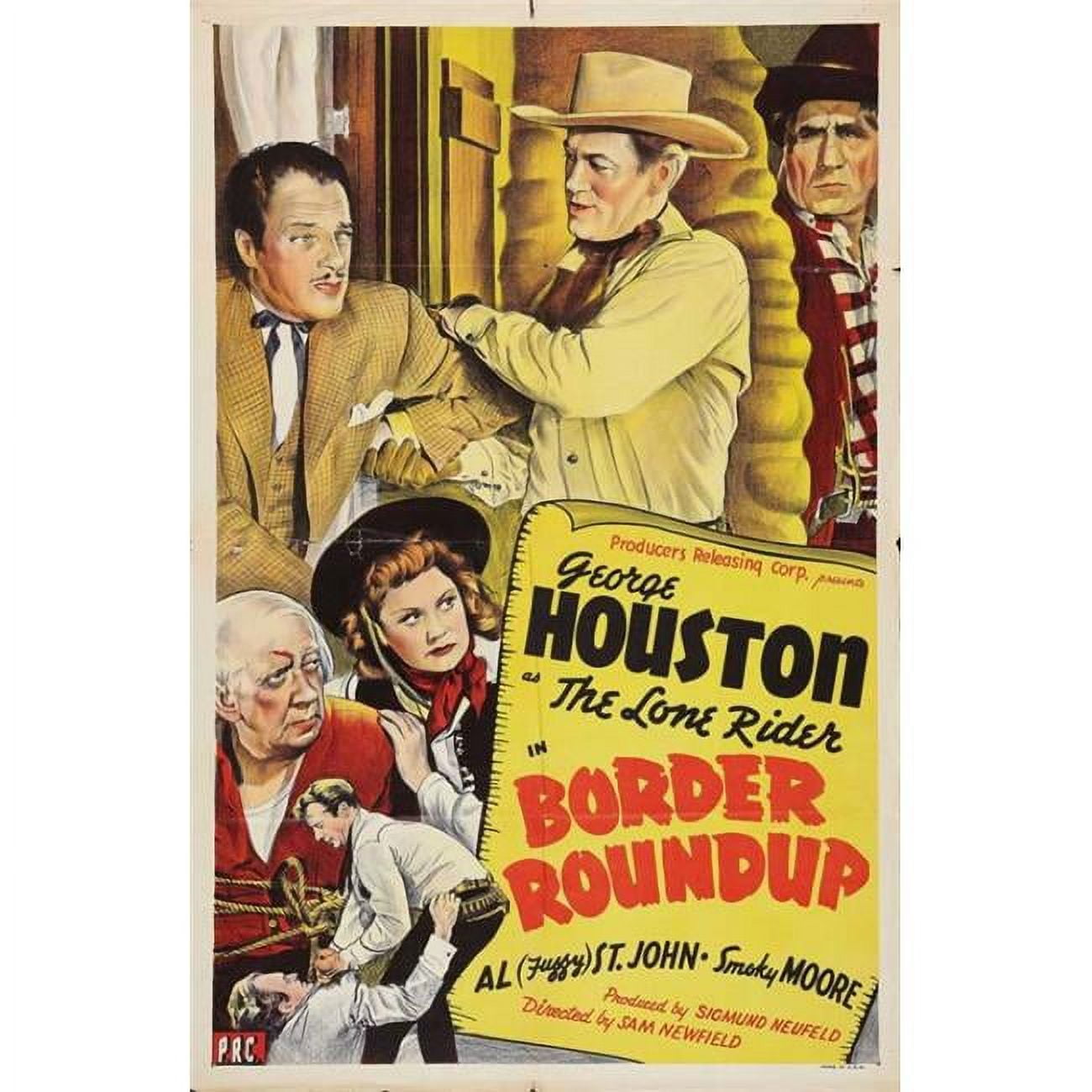 Posterazzi Border Roundup Movie Poster - 27 x 40 in. - Walmart.com