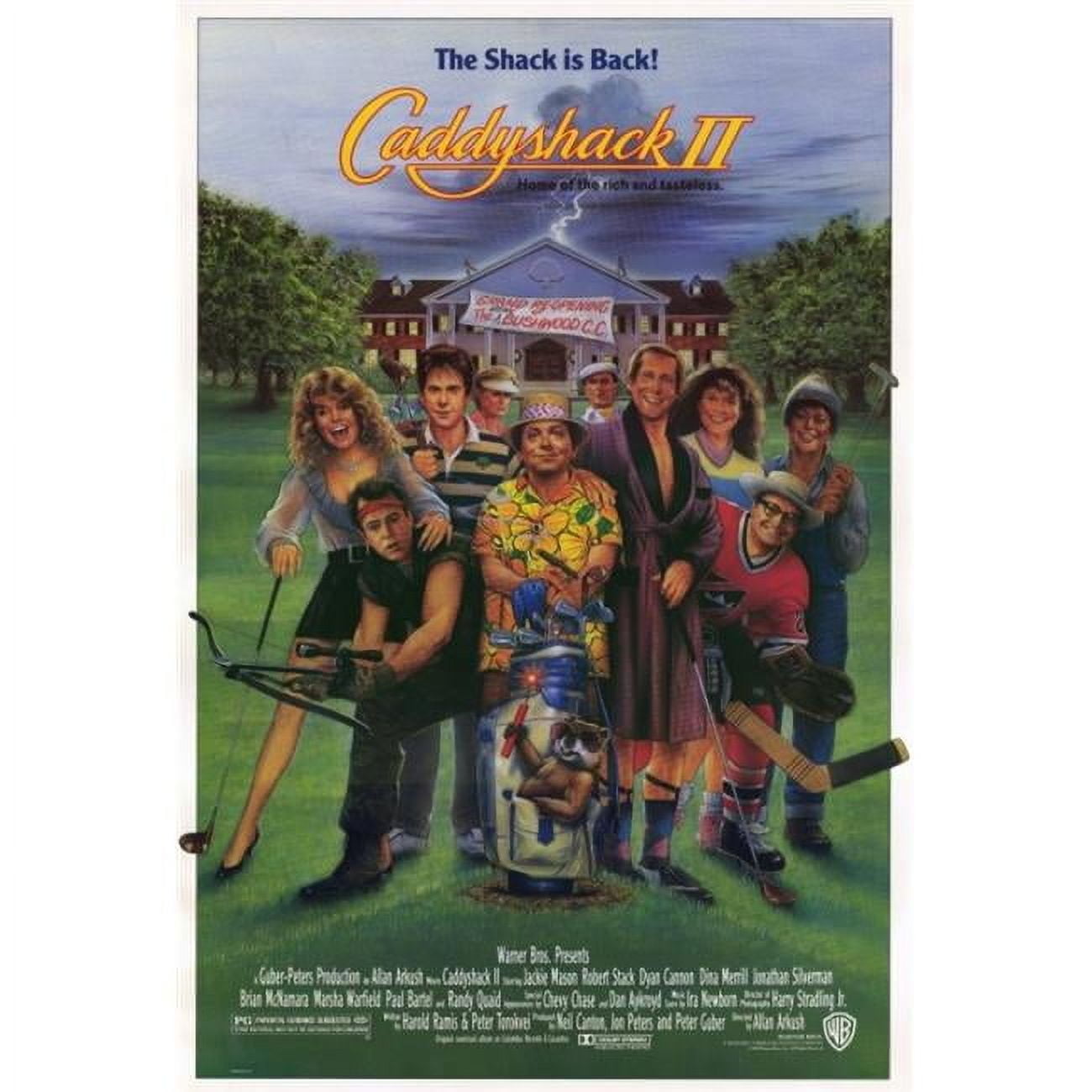 Posterazzi Caddyshack 2 Movie Poster - Walmart.com