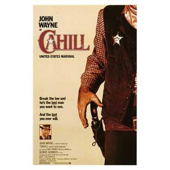 Posterazzi Cahill Us Marshal Movie Poster - 11 x 17 in. - Walmart.com