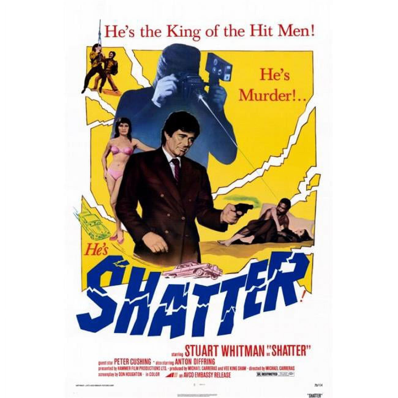 Posterazzi Call Him Mr. Shatter Movie Poster - 27 x 40 in. - Walmart.com