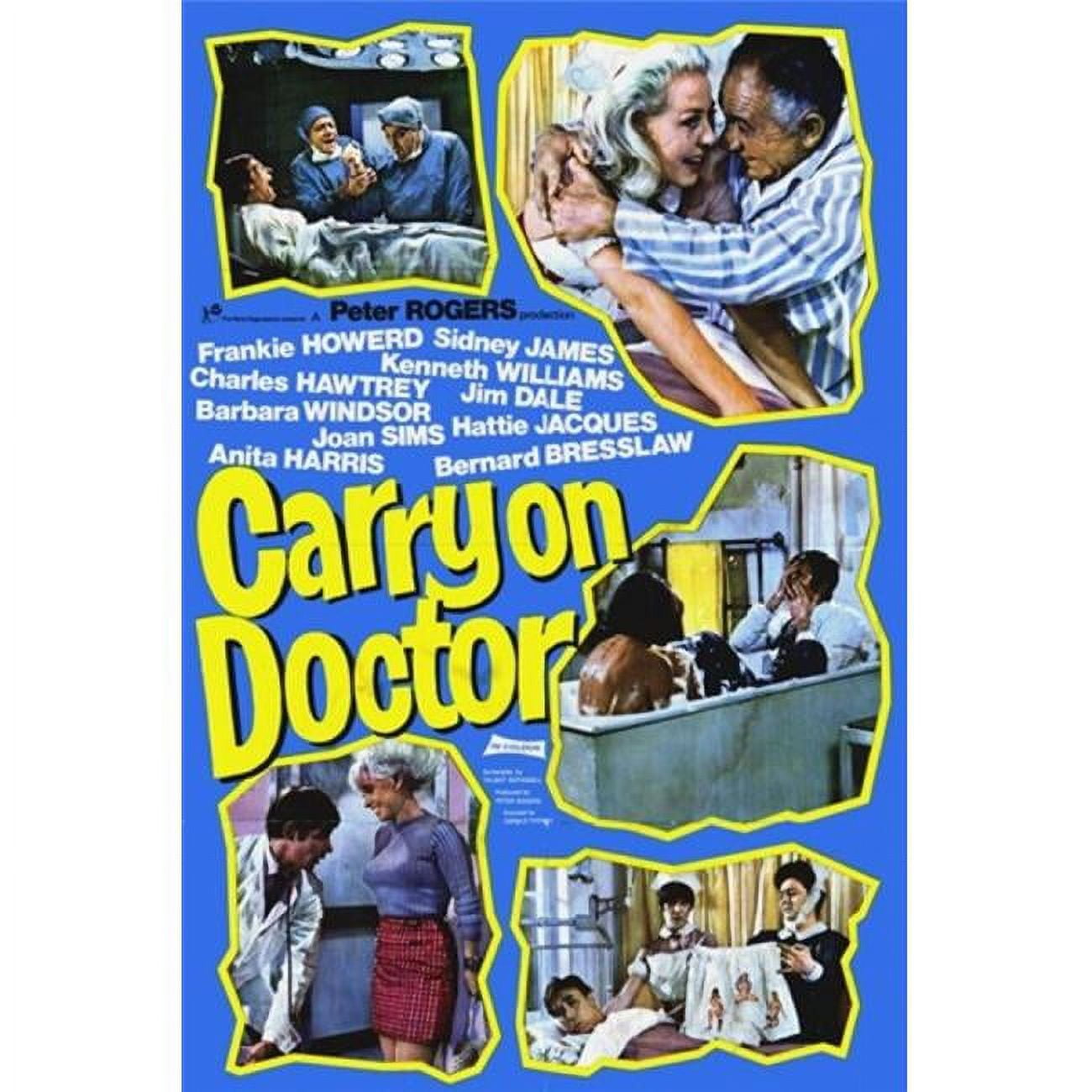 Posterazzi Carry on Doctor Movie Poster - 11 x 17 in. - Walmart.com