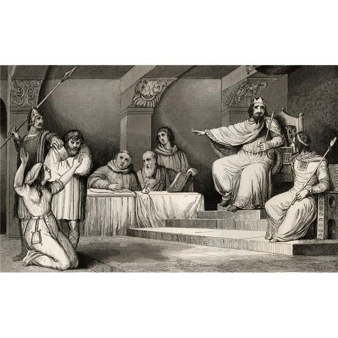 Posterazzi Childebert II 570 to 595 Merovingian King of Austrasia From ...