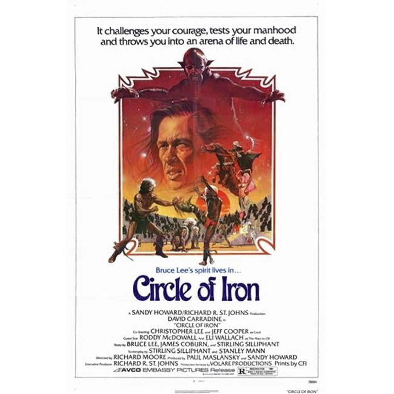Posterazzi Circle of Iron Movie Poster - 11 x 17 in. - Walmart.com
