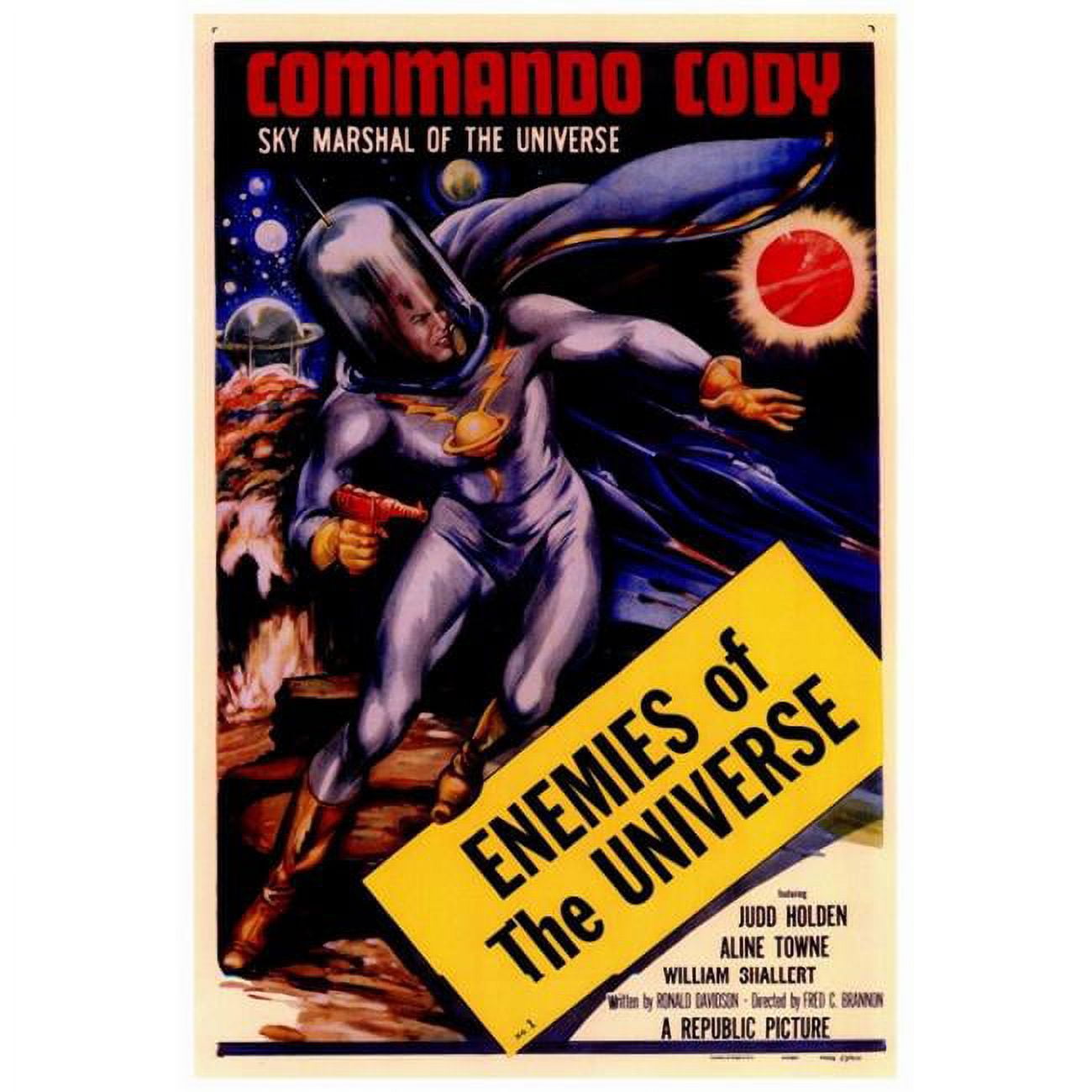 Posterazzi Commando Cody Movie Poster - 27 x 40 in. - Walmart.com