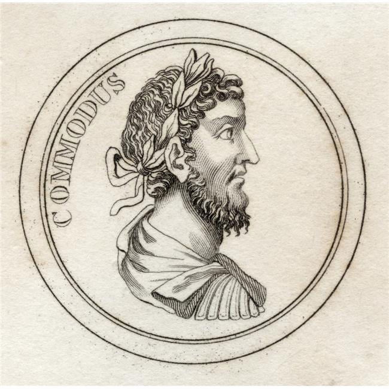 Posterazzi Commodus Lucius Aurelius Commodus Antoninus 161 192 Ad Roman ...