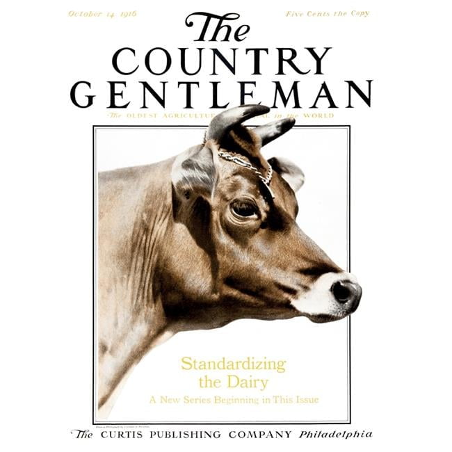 Posterazzi Cover of Country Gentleman Agricultural Magazine From The ...
