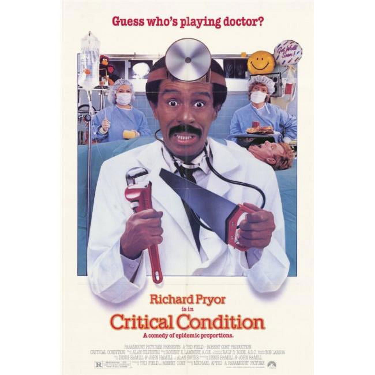Posterazzi Critical Condition Movie Poster - 27 x 40 in. - Walmart.com