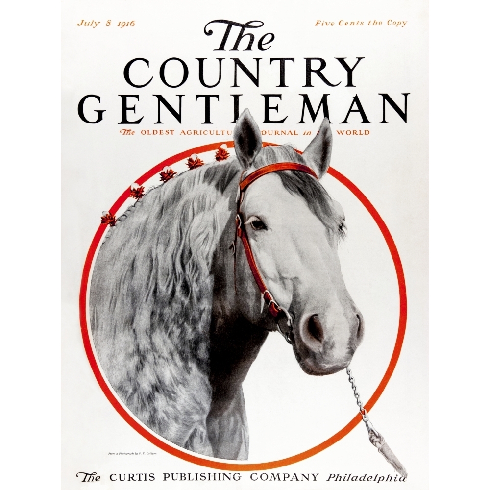Posterazzi DPI12272372 Cover of Country Gentleman Agricultural Magazine ...