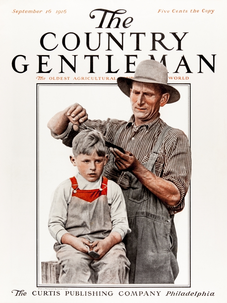 Posterazzi DPI12272378LARGE Cover of Country Gentleman Agricultural ...