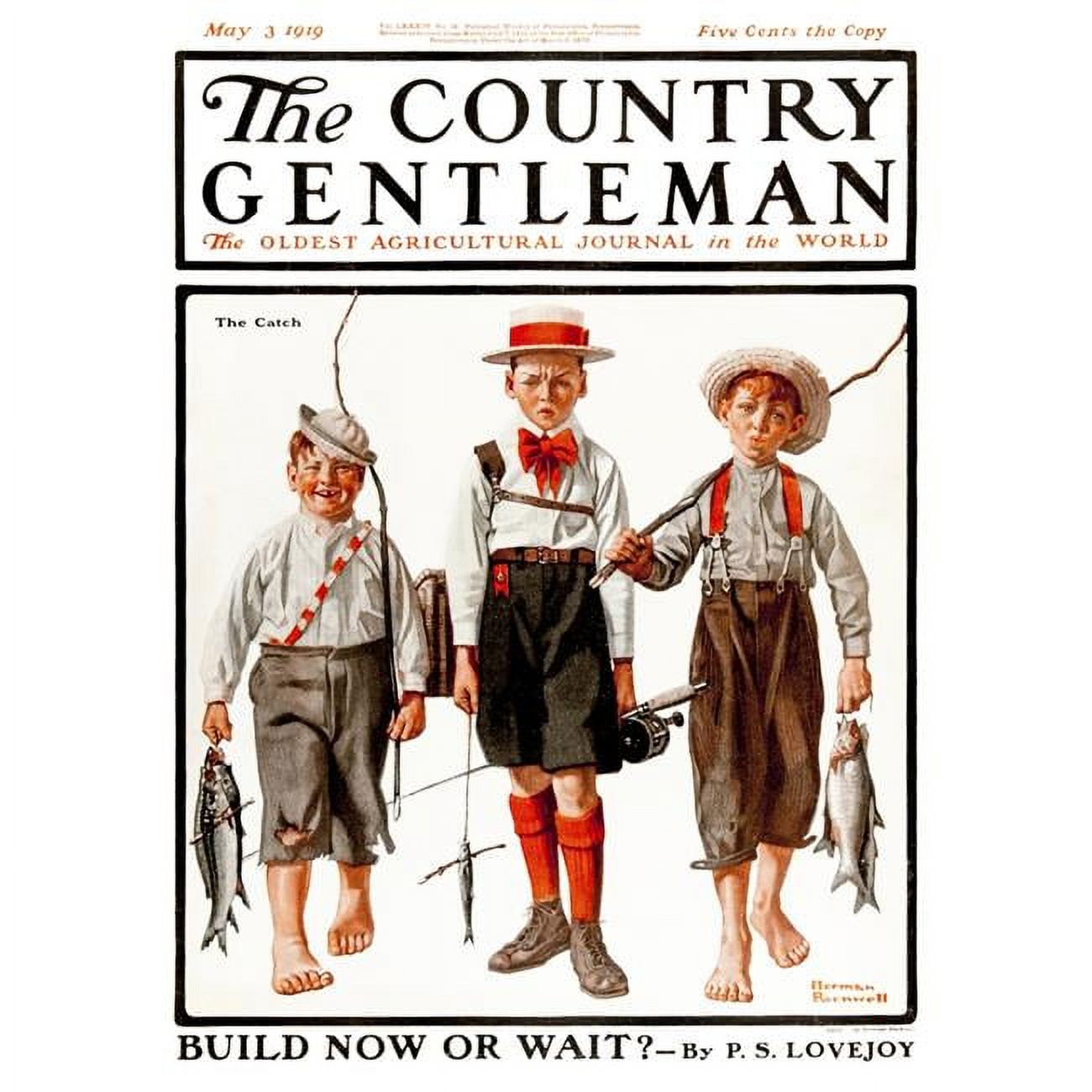 Posterazzi DPI12272482LARGE Cover of Country Gentleman Agricultural ...