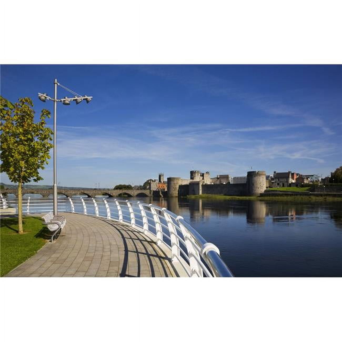 Posterazzi DPI12282635LARGE Modern Riverside Walk Overlooking King ...