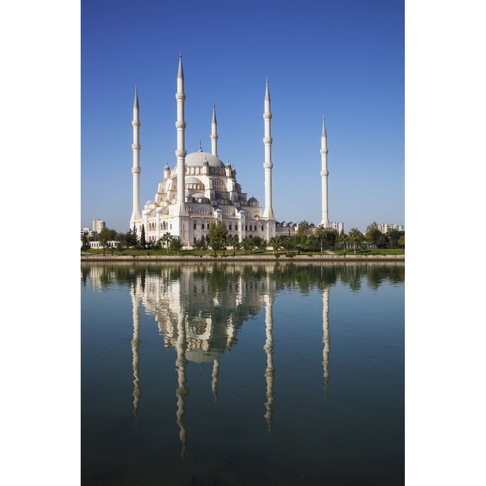 Posterazzi DPI12286537LARGE Sabanci Mosque - Adana Turkey Poster Print ...