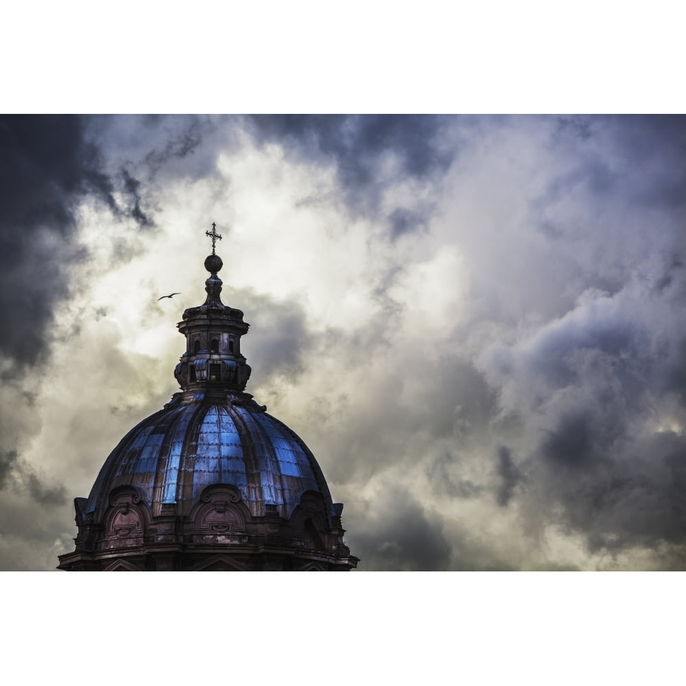 Posterazzi DPI12286818LARGE Light Breaks Through The Turbulent Clouds ...