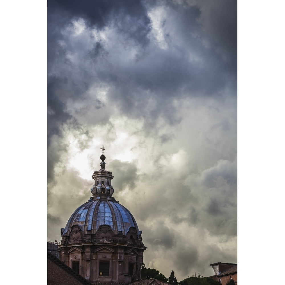 Posterazzi DPI12286819LARGE Light Breaks Through The Turbulent Clouds ...