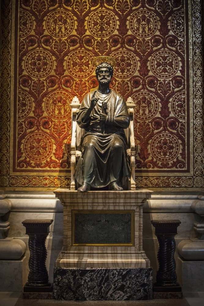 Posterazzi DPI12287103 Ancient Statue of Saint Peter St. Peters ...