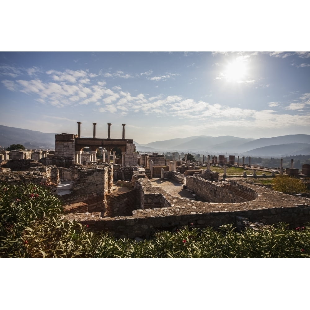 Posterazzi DPI12288903 Ruins of Saint Johns Basilica & The Tomb of ...