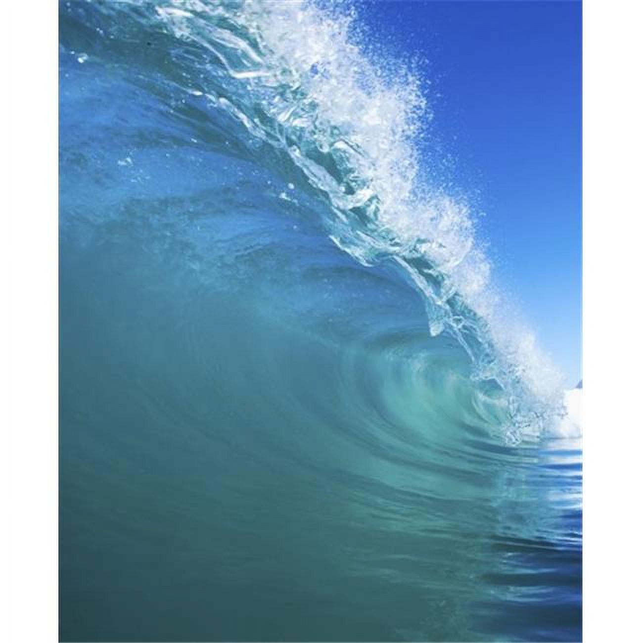 Posterazzi DPI12292154 Blue Ocean Wave Poster Print by Design Pics Vibe ...