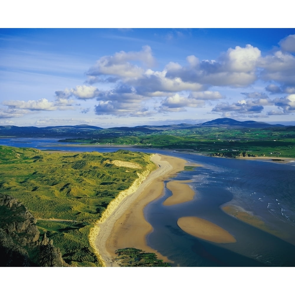 Posterazzi DPI1803053LARGE Trawbreaga Bay Five Finger Beach Inishowen ...