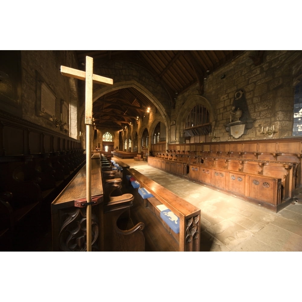 Posterazzi DPI1836162 Guisborough England - Interior of Chapel Poster ...