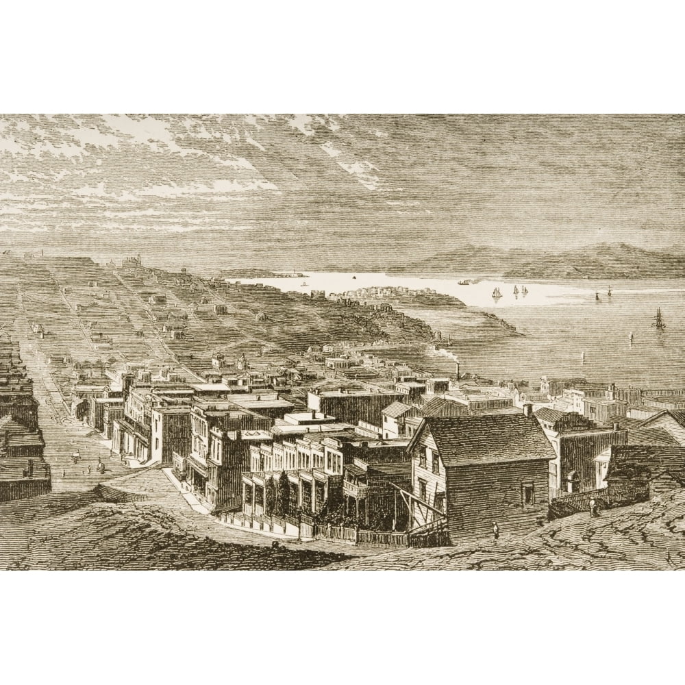 Posterazzi DPI1839492 The Golden Gate San Francisco, California In ...