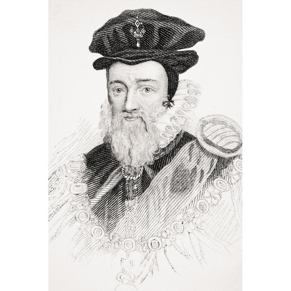 Posterazzi DPI1855361LARGE William Cecil 1St Baron of Burghley 1520 ...
