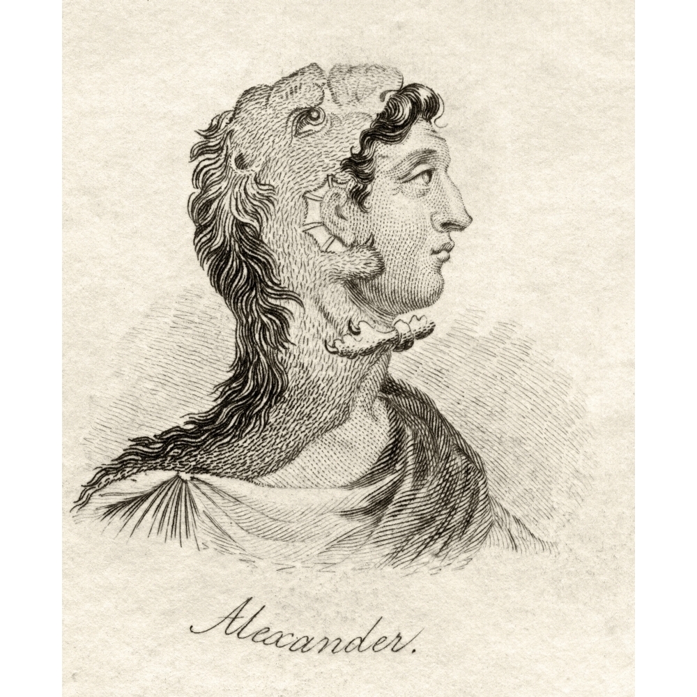 Posterazzi DPI1855458LARGE Alexander The Great 356Bc 323Bc Ancient ...