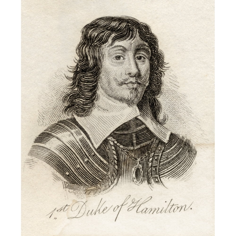 Posterazzi DPI1855575LARGE James Hamilton 1St Duke of Hamilton 1606 ...