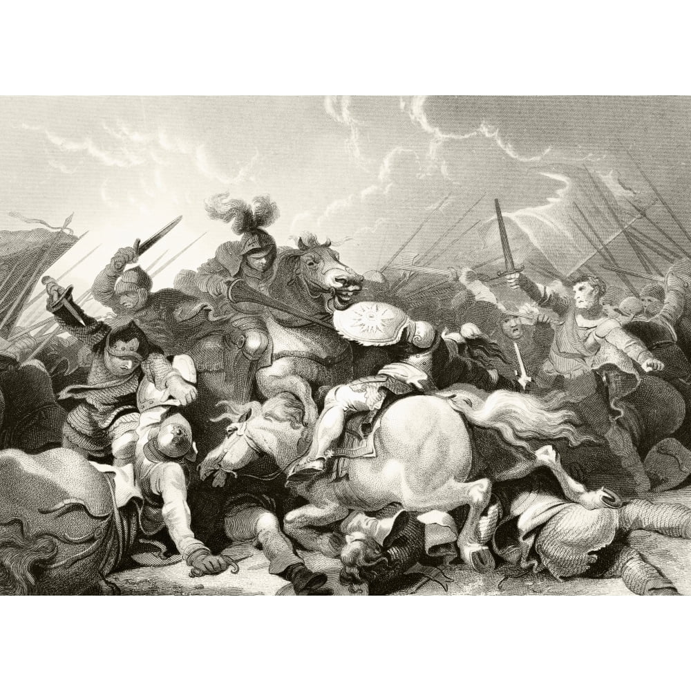 Posterazzi DPI1855747LARGE The Battle of Bosworth Field August 22 1485 ...