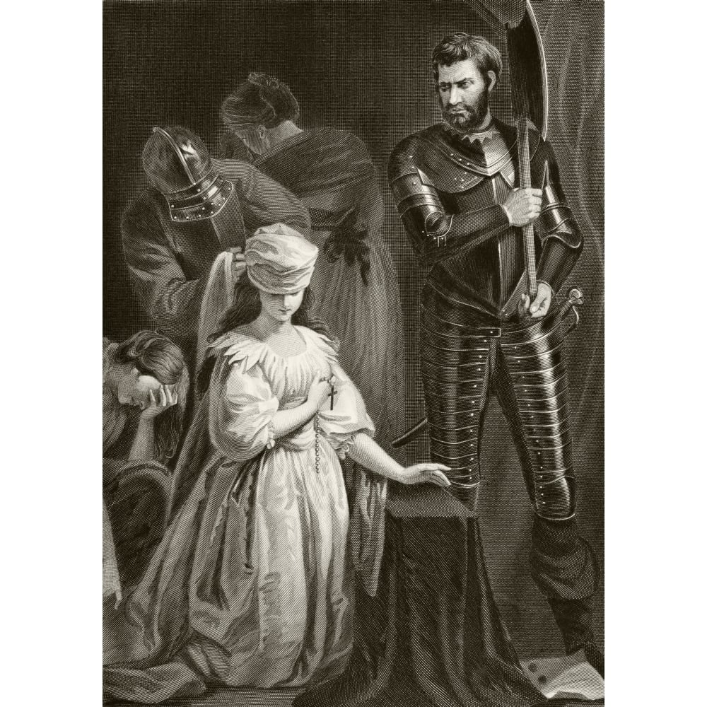 Posterazzi DPI1855807 Execution of Mary Queen of Scots 8 February, 1587 ...