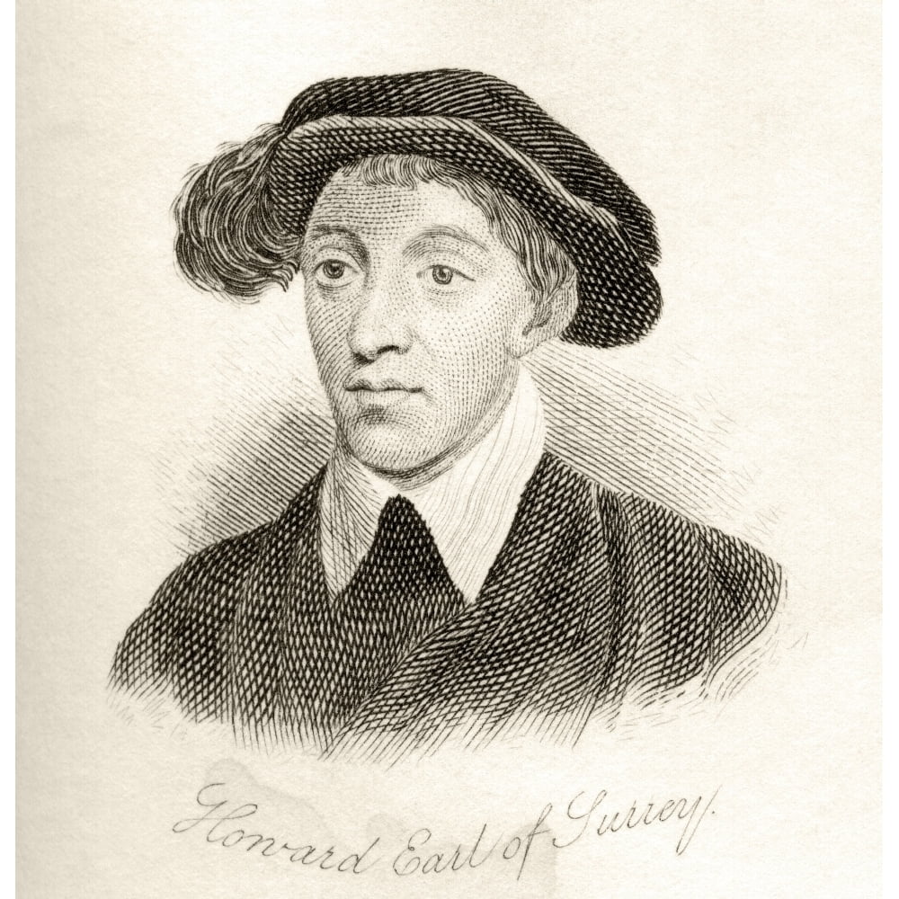 Posterazzi DPI1855878 Henry Howard Earl of Surrey, 1517 To 1547 English ...