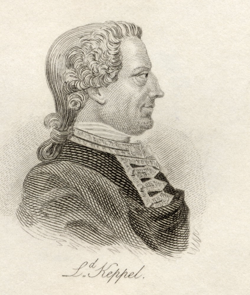 Posterazzi DPI1856213 Augustus Keppel 1st Viscount Keppel 1725 - 1786 ...