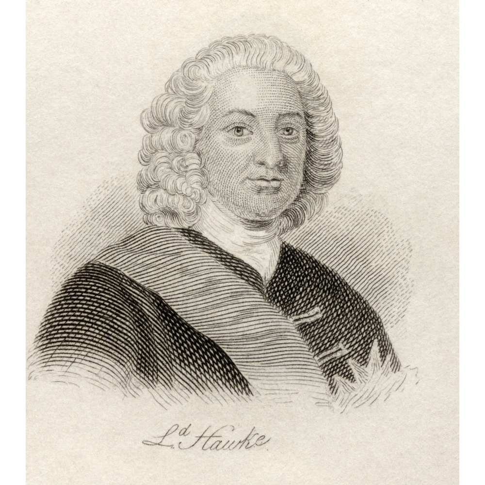 Posterazzi DPI1856218 Edward Hawke 1St Baron Hawke 1705 - 1781 English ...